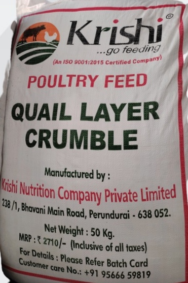 Food :: animal feed :: QUIAL LAYER CRUMBLE(KRISHI)50KG - VetPlus ...
