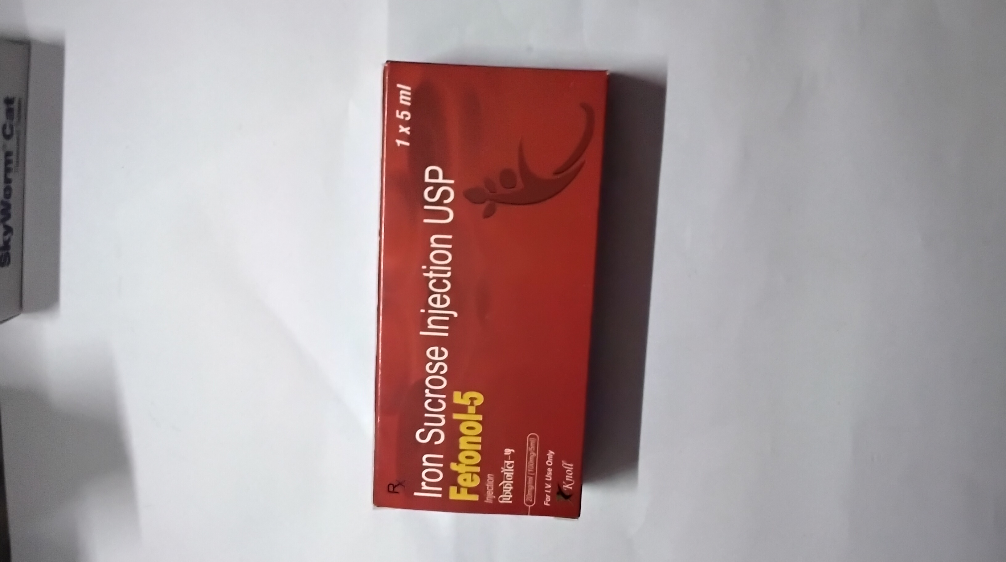 FEFONAL-5 (IRON SUCROSE INJECTION) 5ML